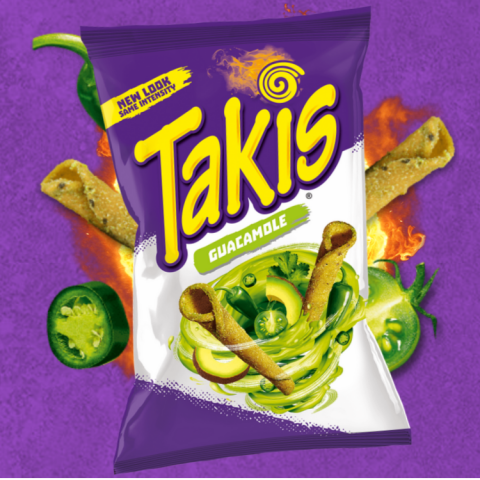Guacamole Di Takis Takis Tortilla Chips Three Great Flavors Takis